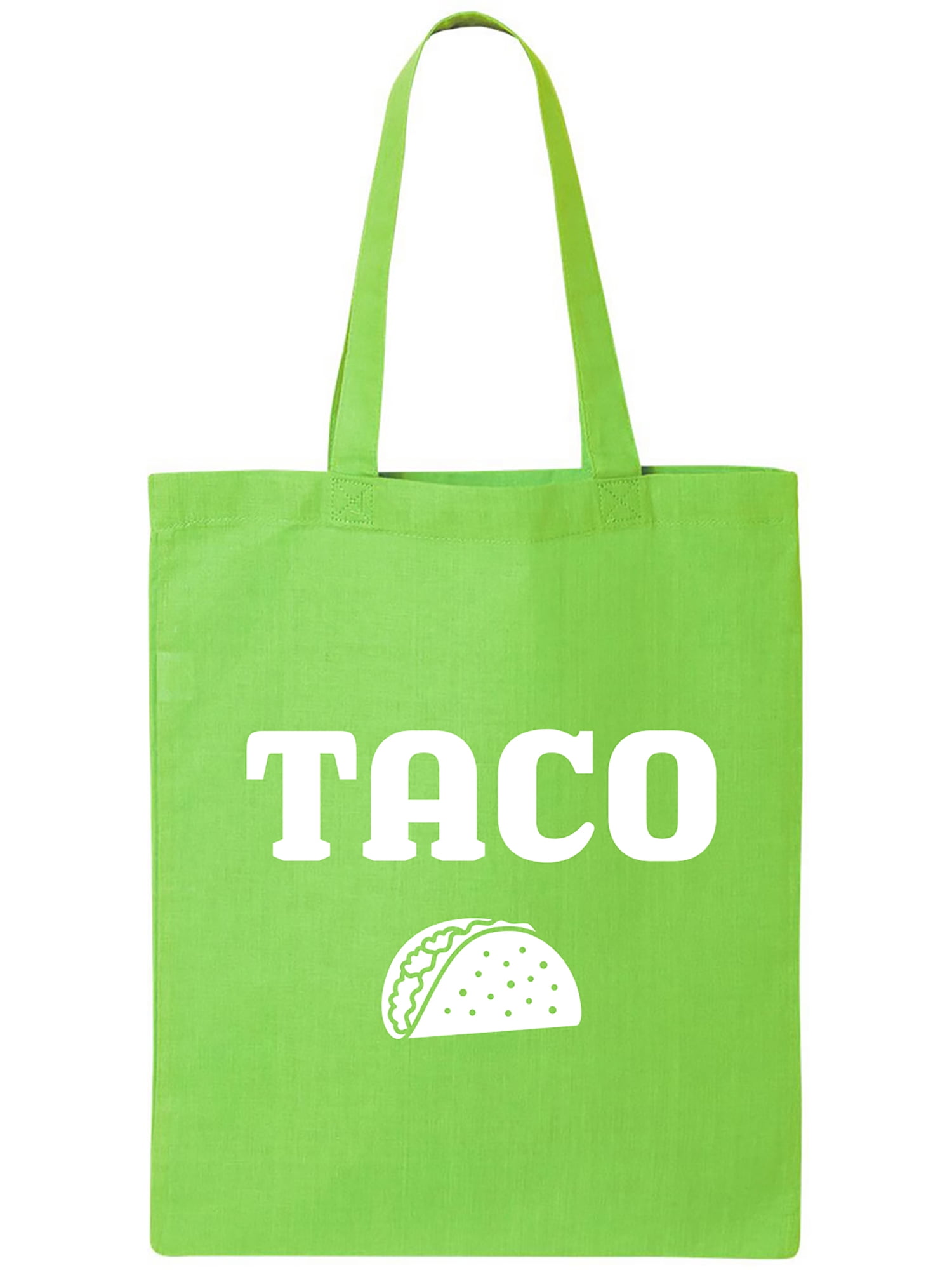 Taco Cotton Canvas Tote Bag - Walmart.com