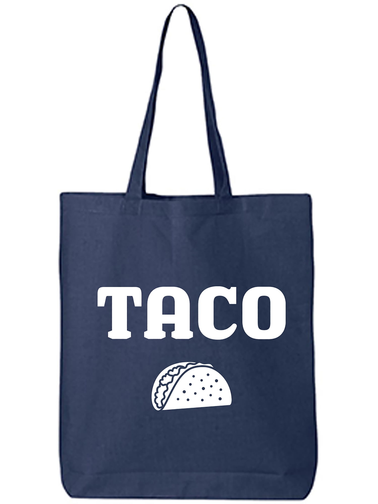 Taco Cotton Canvas Tote Bag - Walmart.com