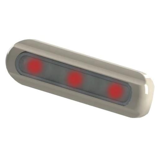 Taco F38-8500R-1 LED Flat Mount Deck Light Red 540 Lumens - Walmart.com