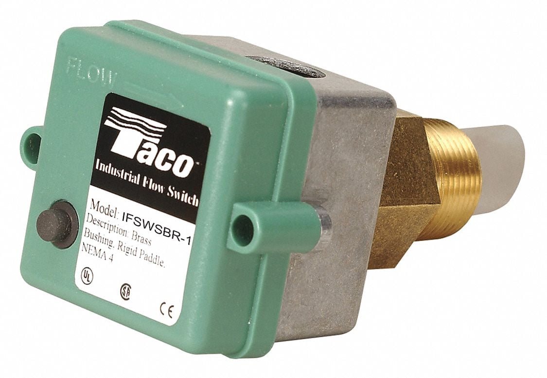 Taco Flow Switch, 3.5 to 600 fpm,SPDT IFSWSBR-1 - Walmart.com
