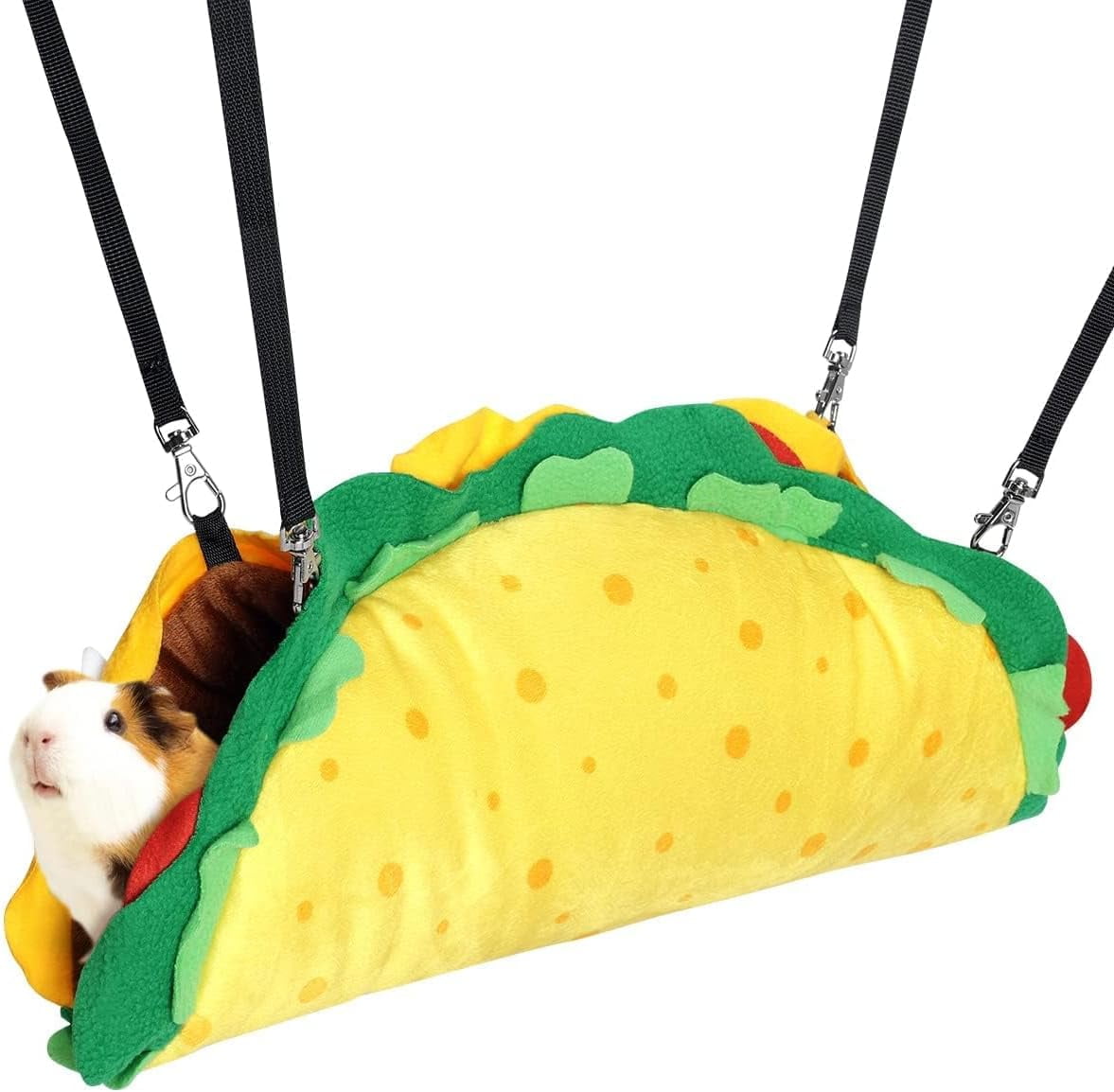 Taco Hamster Hammock Hideout Tunnel House Rat Toys Cage Accessories Bed ...