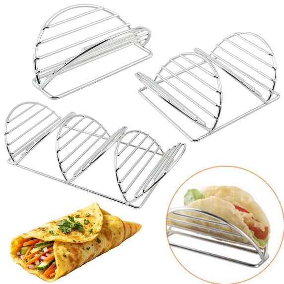 Taco Holder Stand, Durrable Stainless Steels Trays, Ensurre Smmooth ...