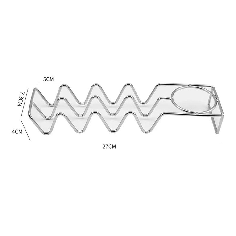 Taco Holder Stand Stainless Steel Taco Trays Taco Tray Use As Shell ...