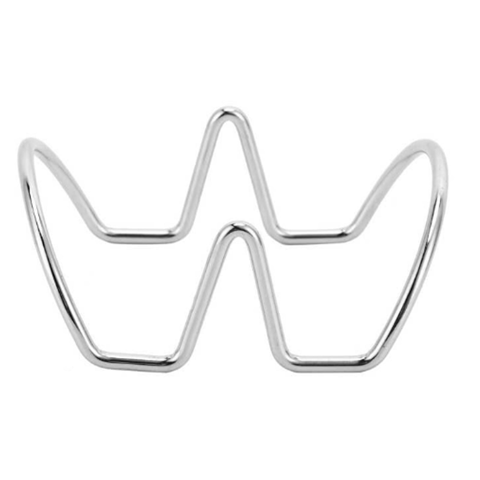 Taco Holder U Shaped Taco Rack Stainless Steel Taco Shell Stand Up ...