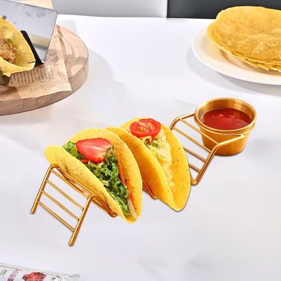 Taco Holders, Taco Stand, Stainless Steel Taco Holder, Each Can Hold 3 ...