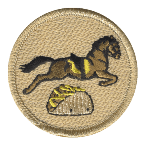 Taco Jumping Horse Patrol Patch (Sew-on) - ClassB - Walmart.com