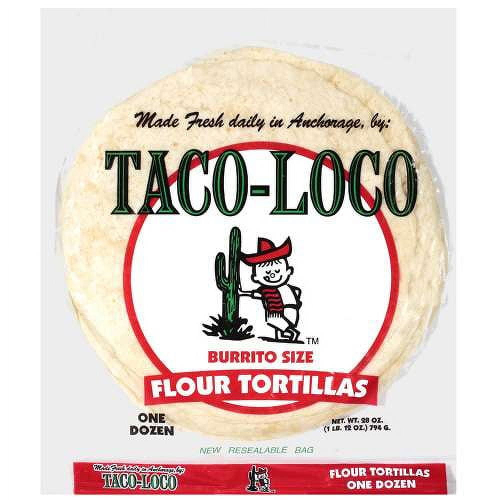 Taco Loco Products Taco Loco Tortillas, 10 ea - Walmart.com