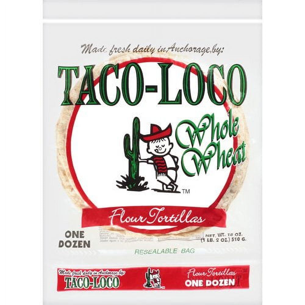 Taco Loco 8" Whlwheat Tort 10ct - Walmart.com