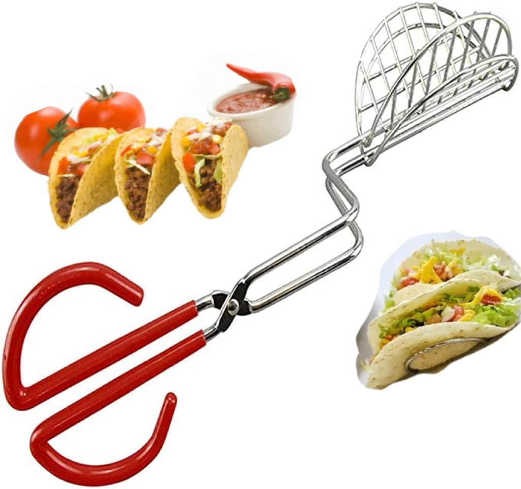 Taco Maker Press Fried Taco Shells Mold Crisp Deep Fryer Kitchen Tools ...