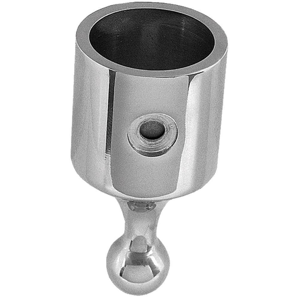 Taco Marine F11-0182 Stainless Steel Ball & Socket Top Cap For 3/4" O.D ...