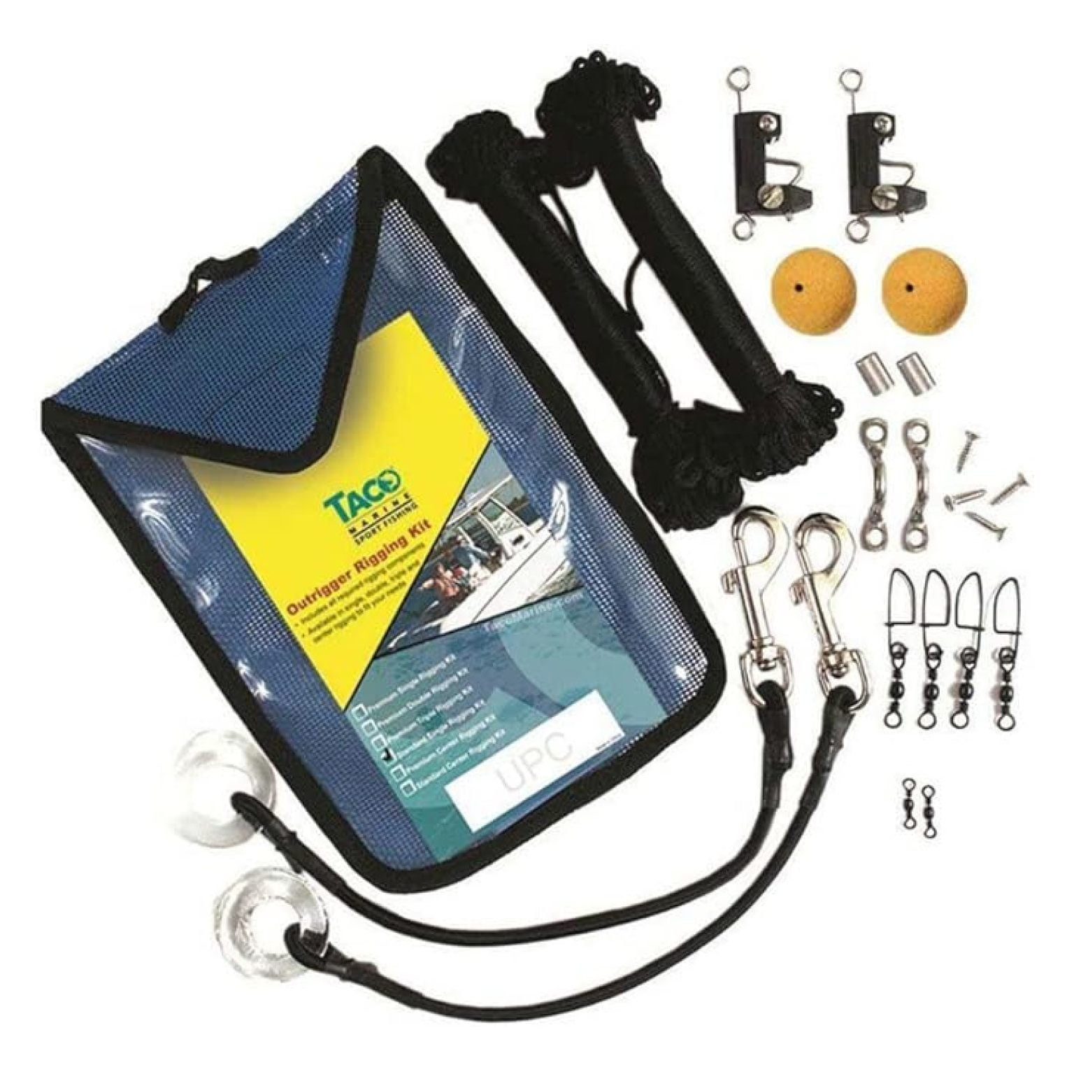 Taco Marine RK-0001SB Standard Rigging Kit,Black - Walmart.com