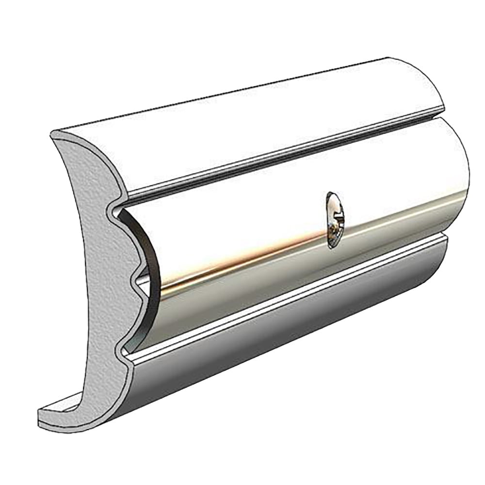 TACO Rigid Vinyl Flex-Core Rub Rail 1.58" x .635" - Frosty... [V21 ...