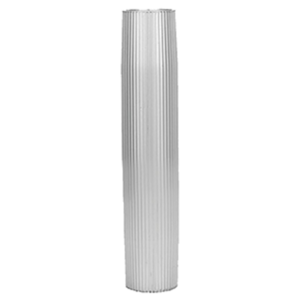 TACO Aluminum Ribbed Table Pedestal - 2-3/8" O.D. - 26" Length ...