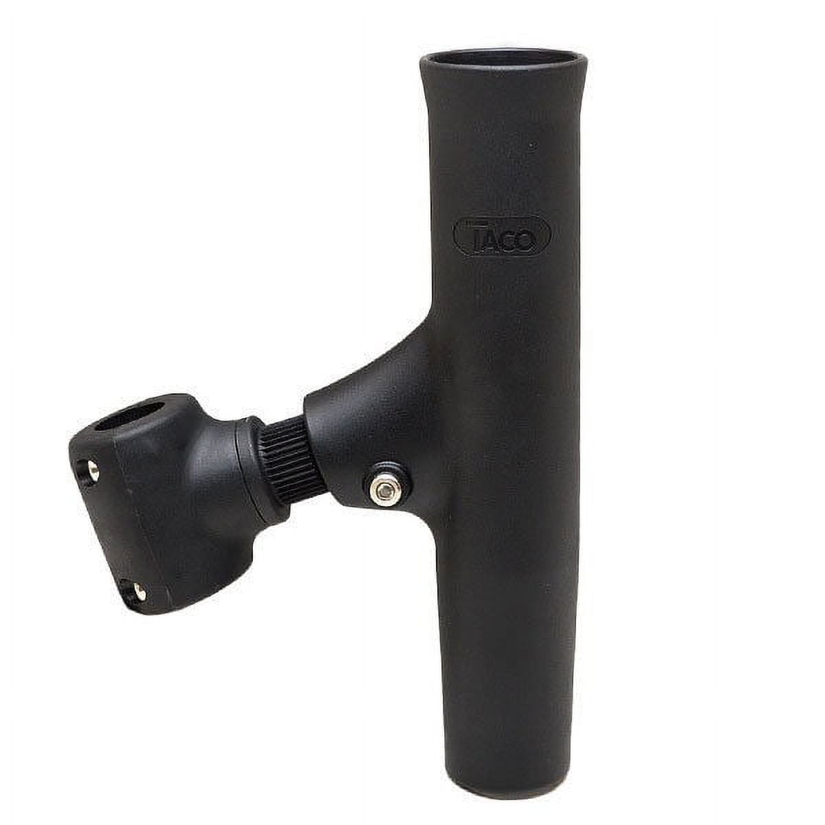 Taco Metals Boat Rod Holder | Clamp-On 1 Inch Nylon Black - Walmart.com