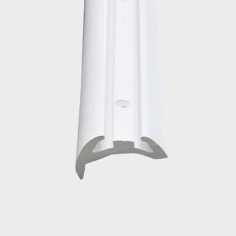 Taco Metals Boat Rub Rail V21-9677 | 2 x 1 Inch Rigid White (20 FT ...