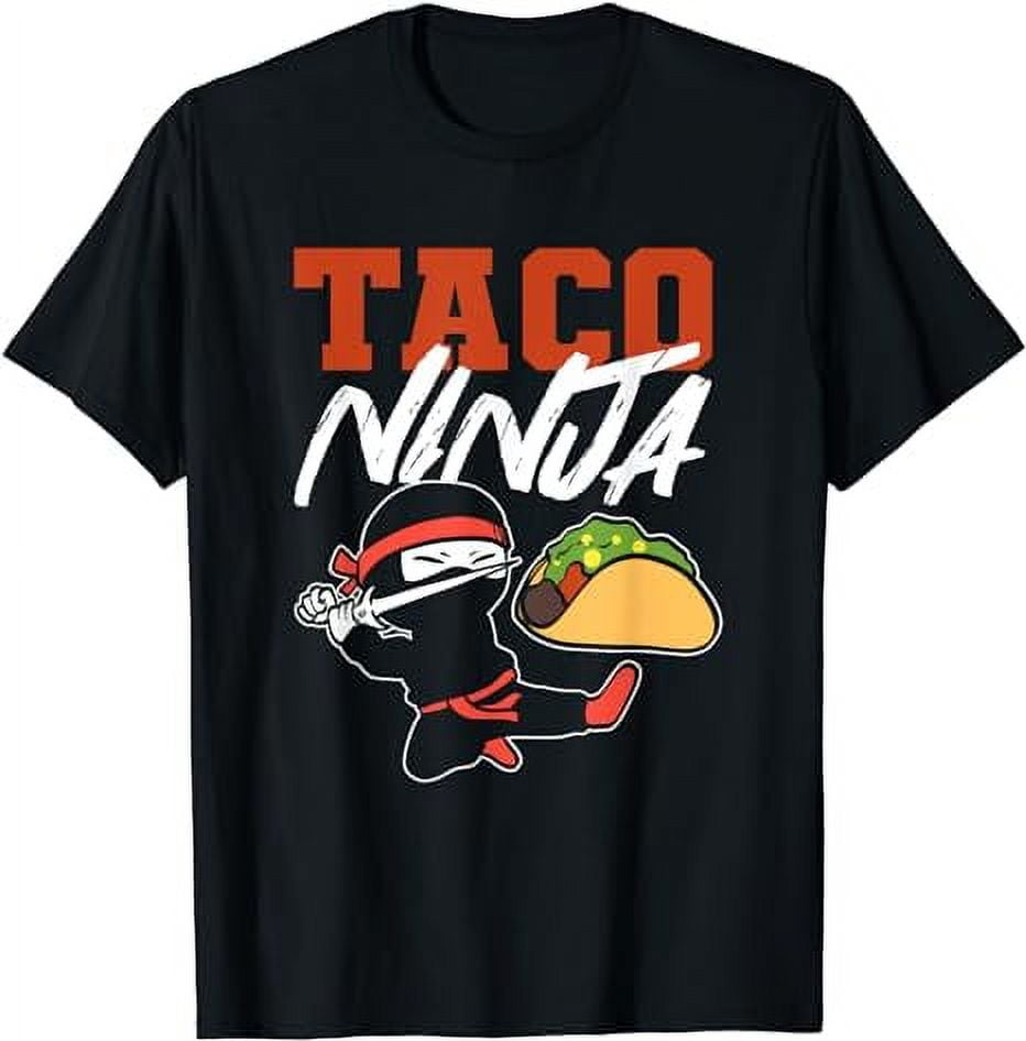 Taco Ninja Mexican T-Shirt - Walmart.com