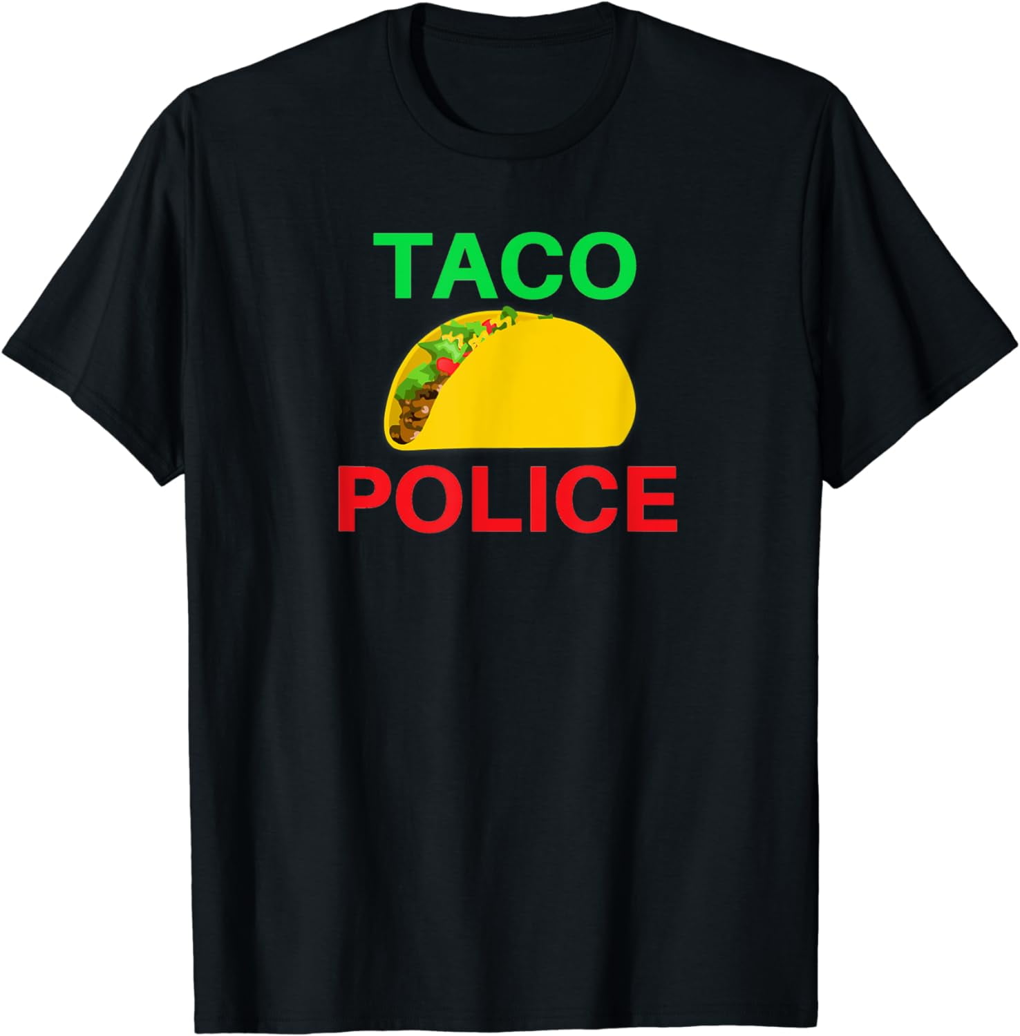 Taco Police T-Shirt - Walmart.com