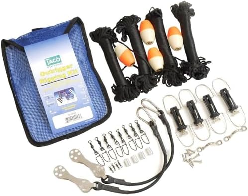 Taco Premium Double Rigging KIT for 2 RIGS ON 2 Poles - Walmart.com