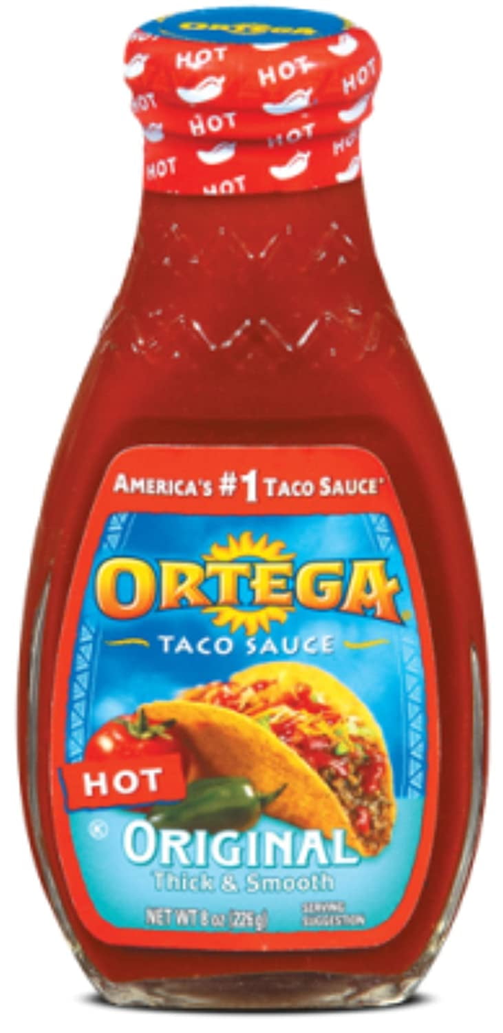 , Taco Sauce, 8Oz Glass Jar (Pack Of 3) (Choose Heat) (Hot) - Walmart.com