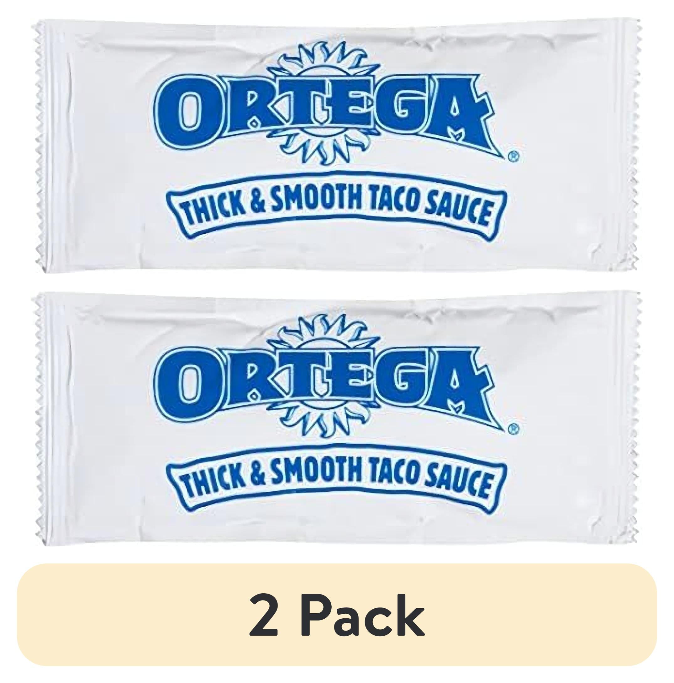 (2 pack) Taco Sauce Individual Serving Packets Value Pack | .33 Ounces ...