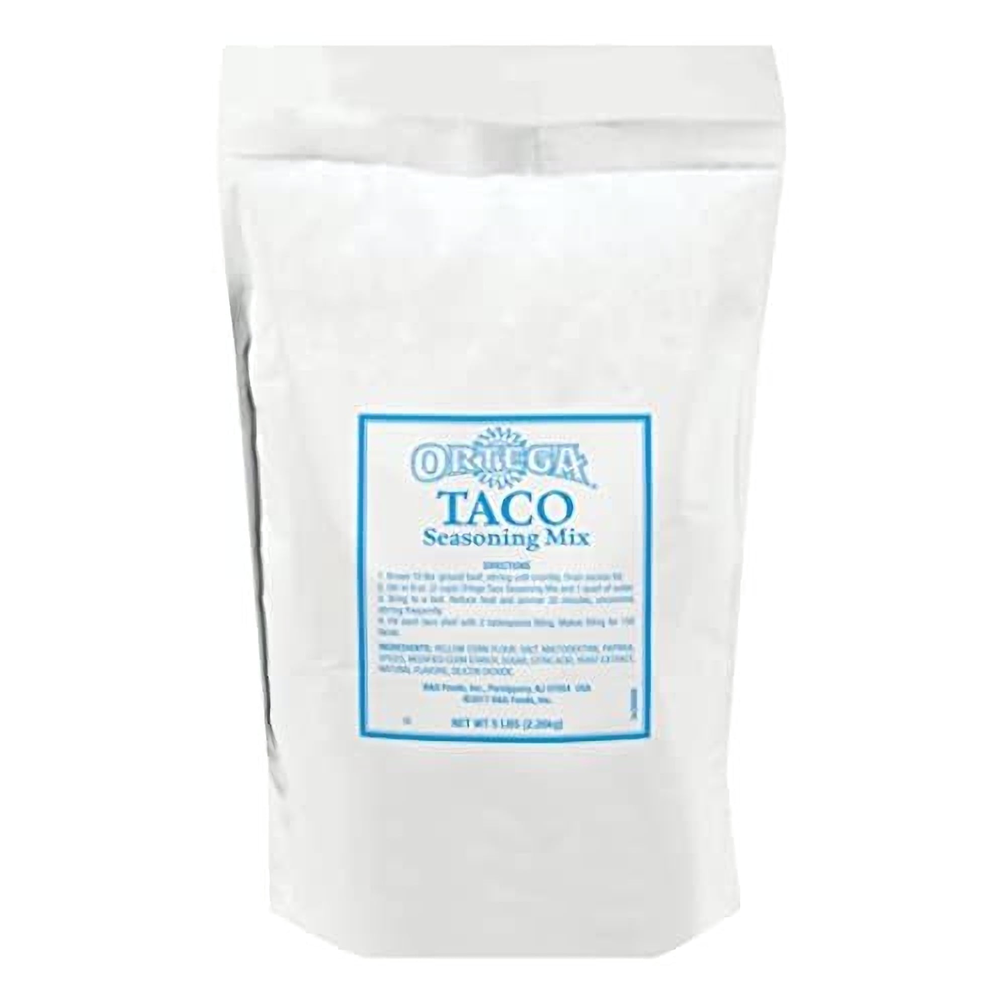 Taco Seasoning 5 Pound Bulk Bag from Ortega - Walmart.com