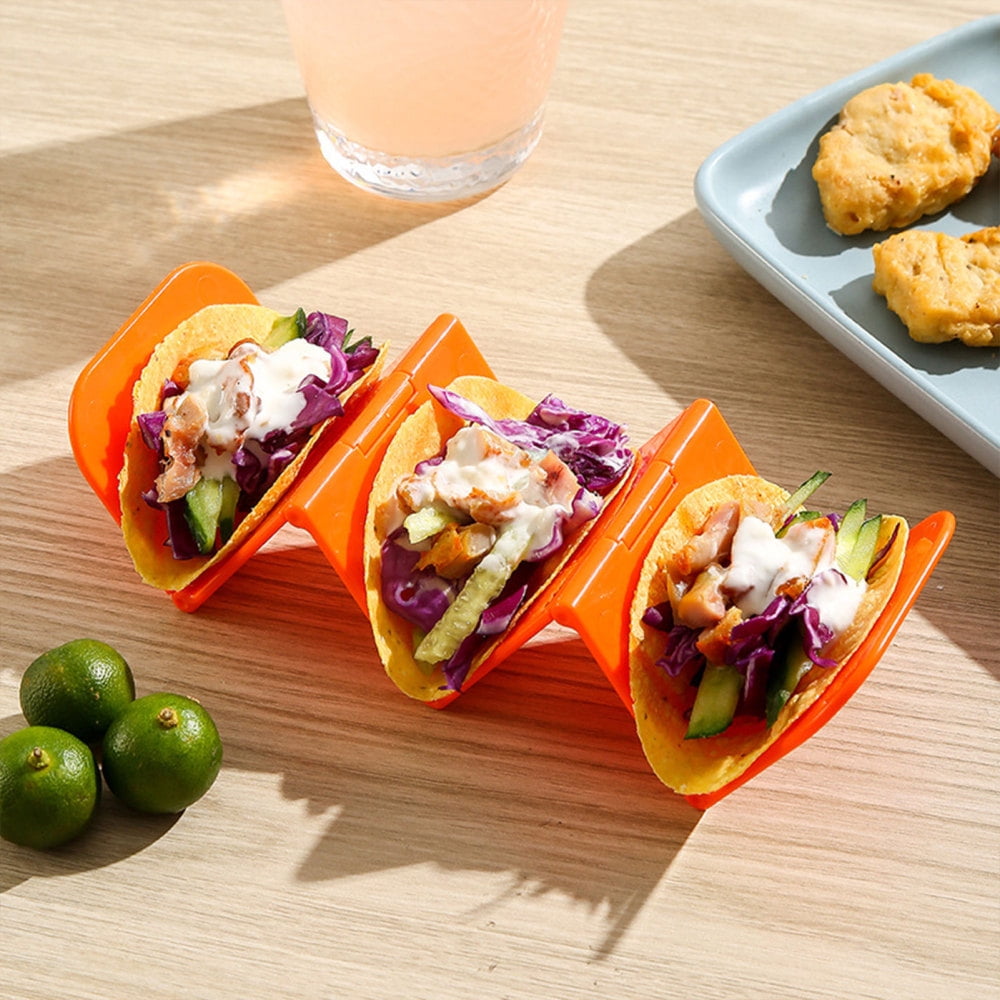 Taco Stand Holder Plastic Food Holder Safe Plastic Wave Shape Tortilla ...