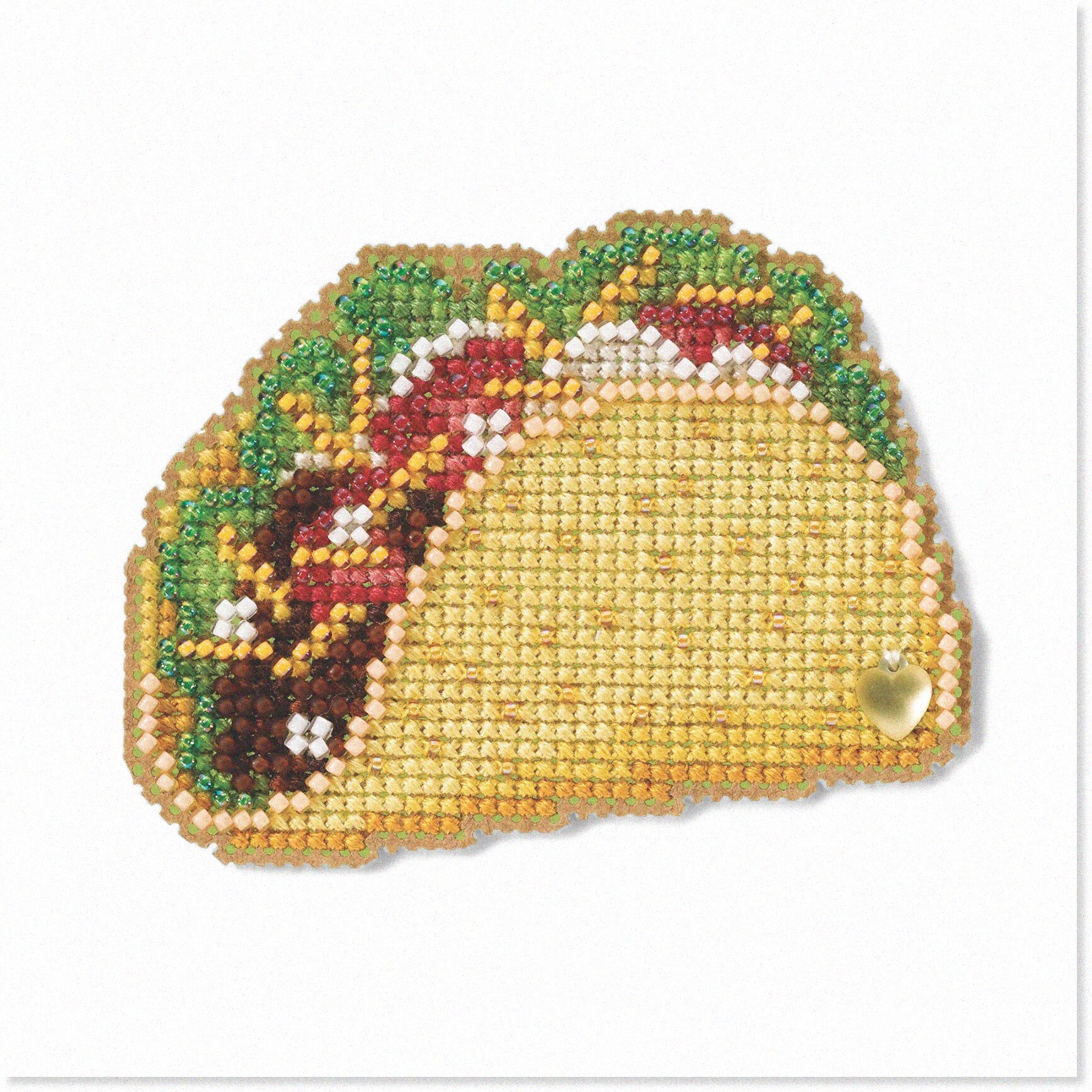 Taco Stitchery: Multi-Color Cross Stitch Kit - Walmart.com
