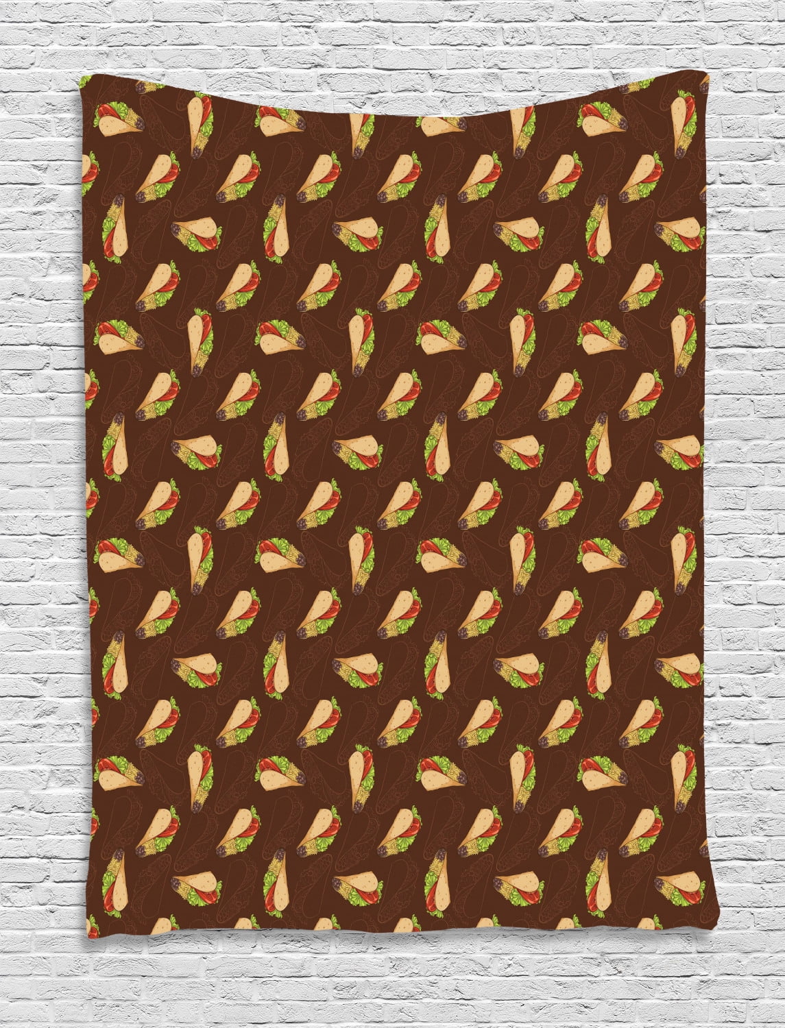 Taco Tapestry, Vegan Mexican Rolls with Rolled Tortilla Filled with ...