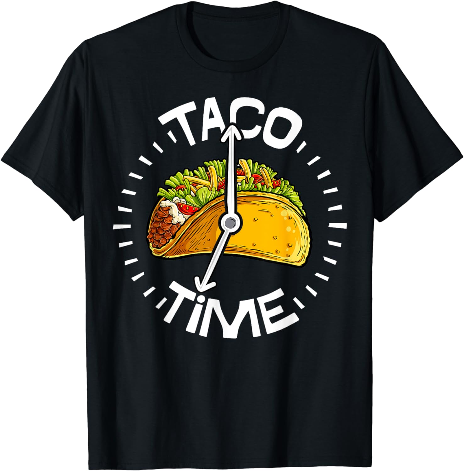 Taco Time T shirt Cinco De Mayo Men Women Kids Boys Tacos T-Shirt ...