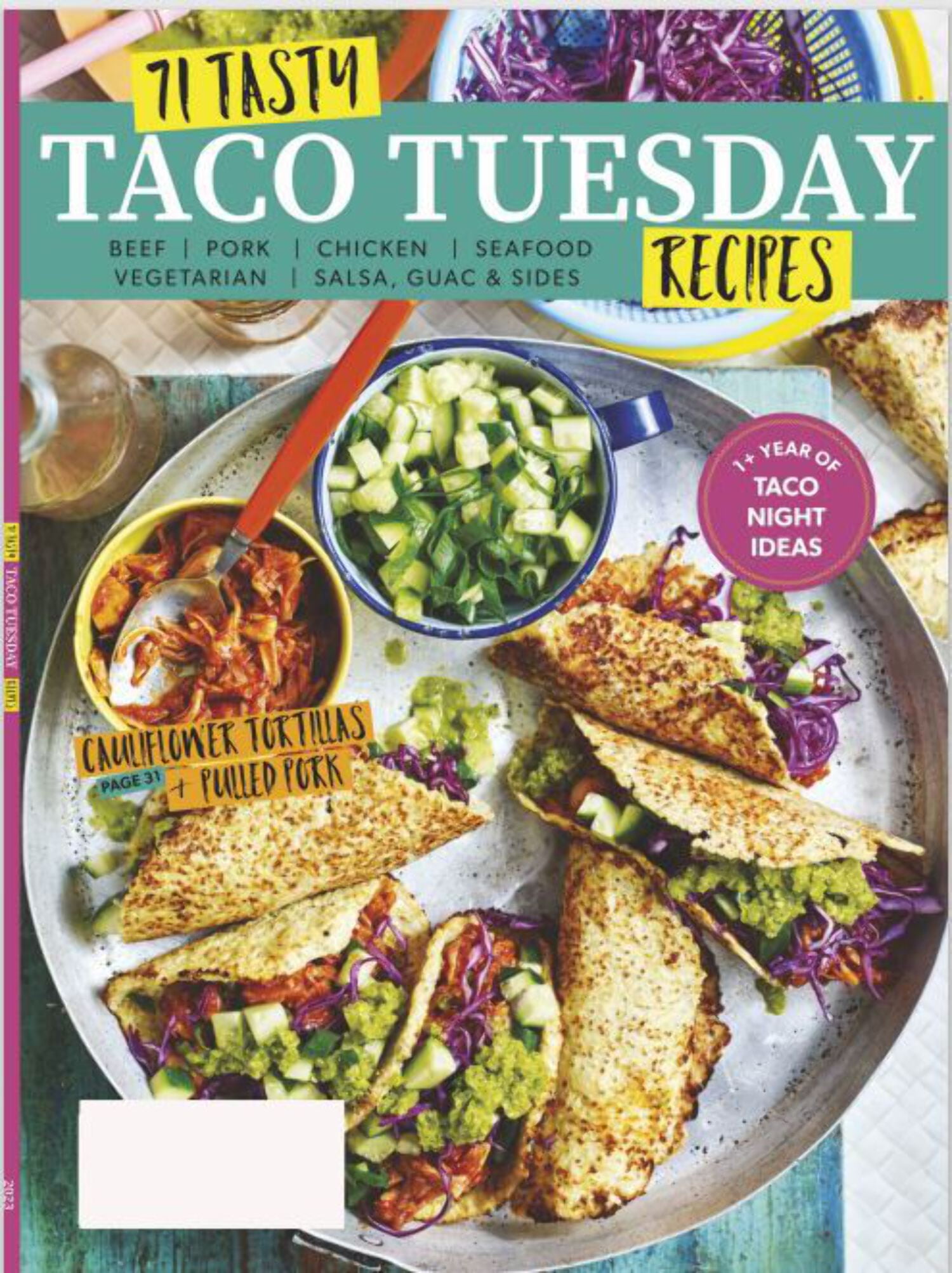 Taco Tuesday - 71 Tasty Recipes: Beef, Pork, Chicken, Seafood ...