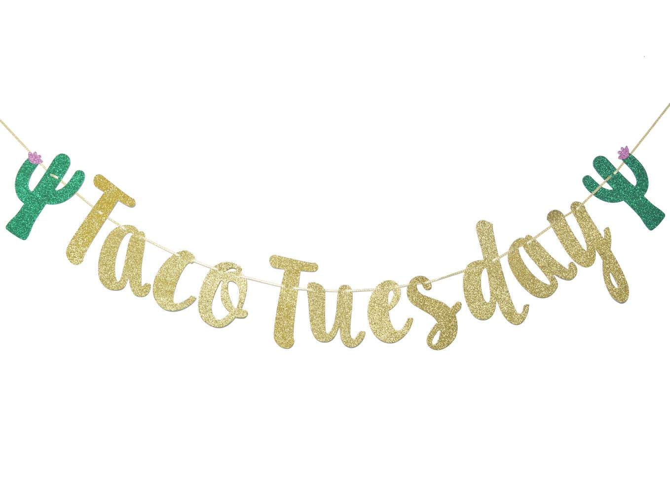 Taco Tuesday Banner Sign Garland for Mexican Birthday Party Decorations ...