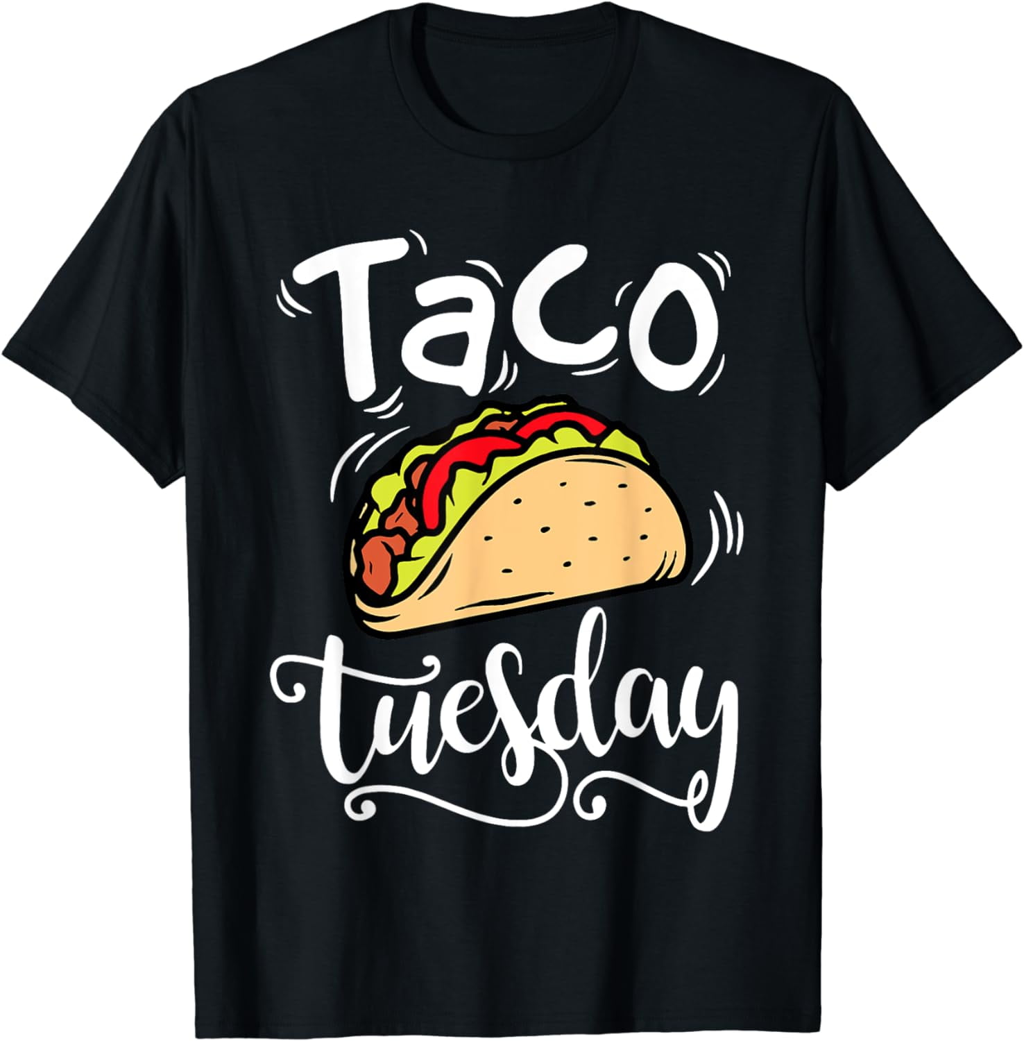 Taco Tuesday Cinco De Mayo Taco Lover Graphic Tees for Women T-Shirt ...