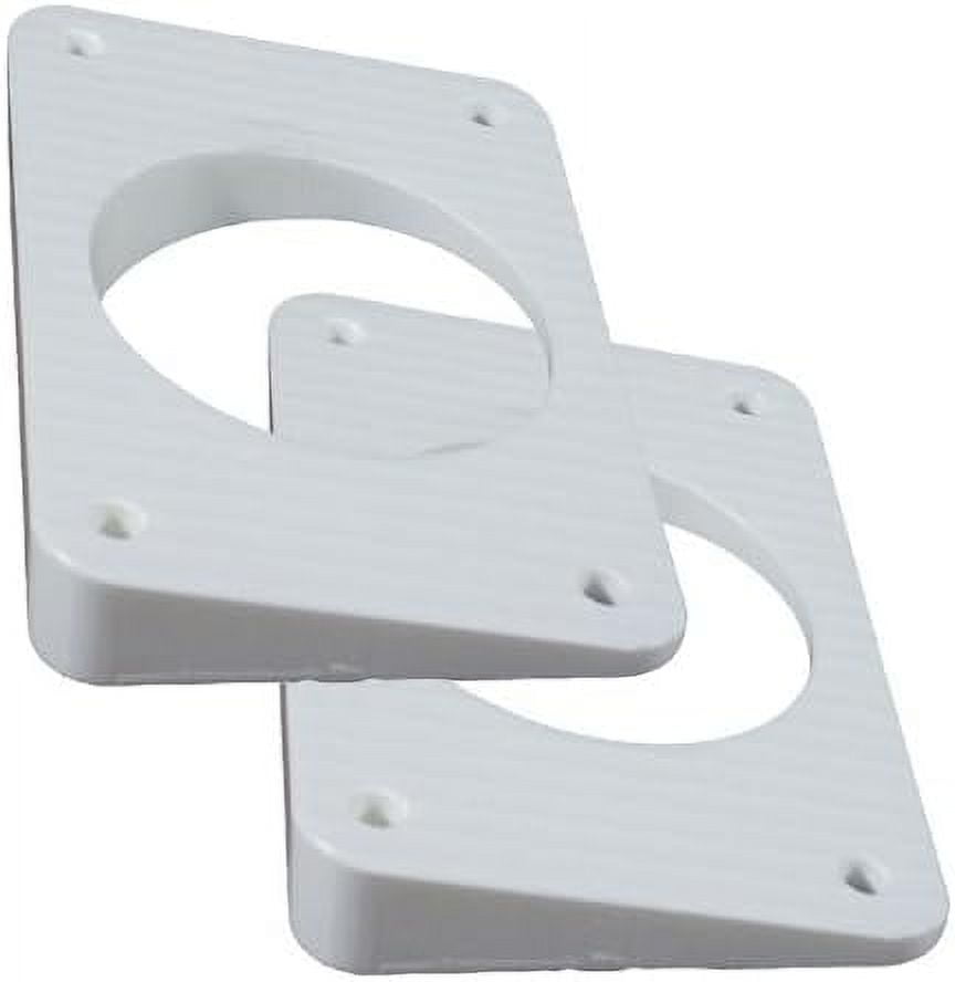 Taco Wedge Plates f/Grand Slam Outriggers - White - Walmart.com