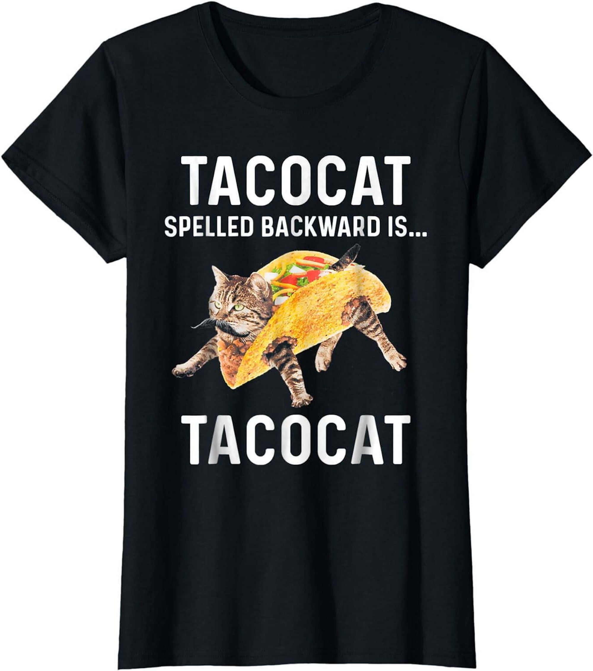 Taco and Cat Lovers Unite with the Versatile Tacocat Tee - Ideal for ...