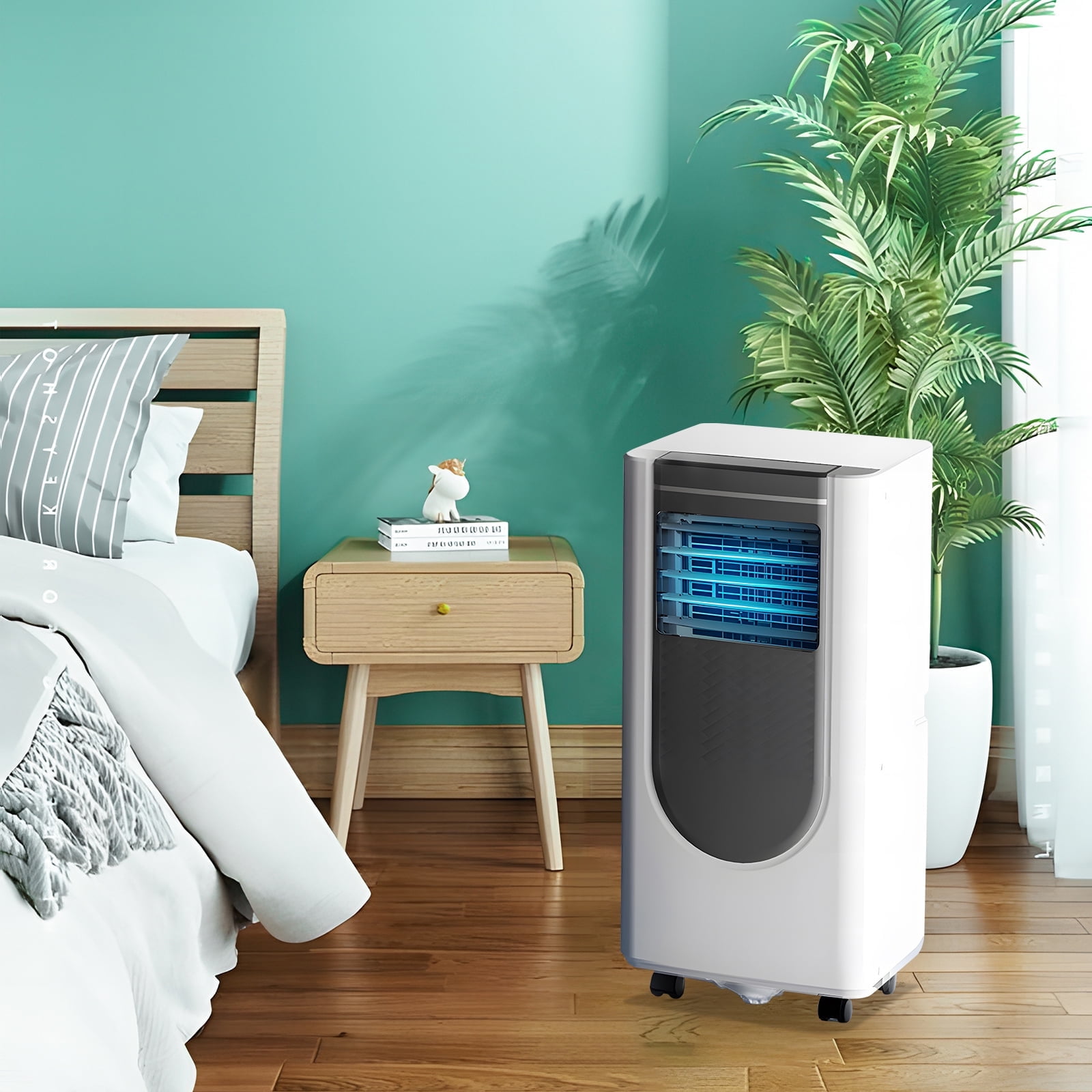 Tacool Portable Air Conditioner, 8000 BTU, 3-in-1 AC Dehumidifier Fan ...