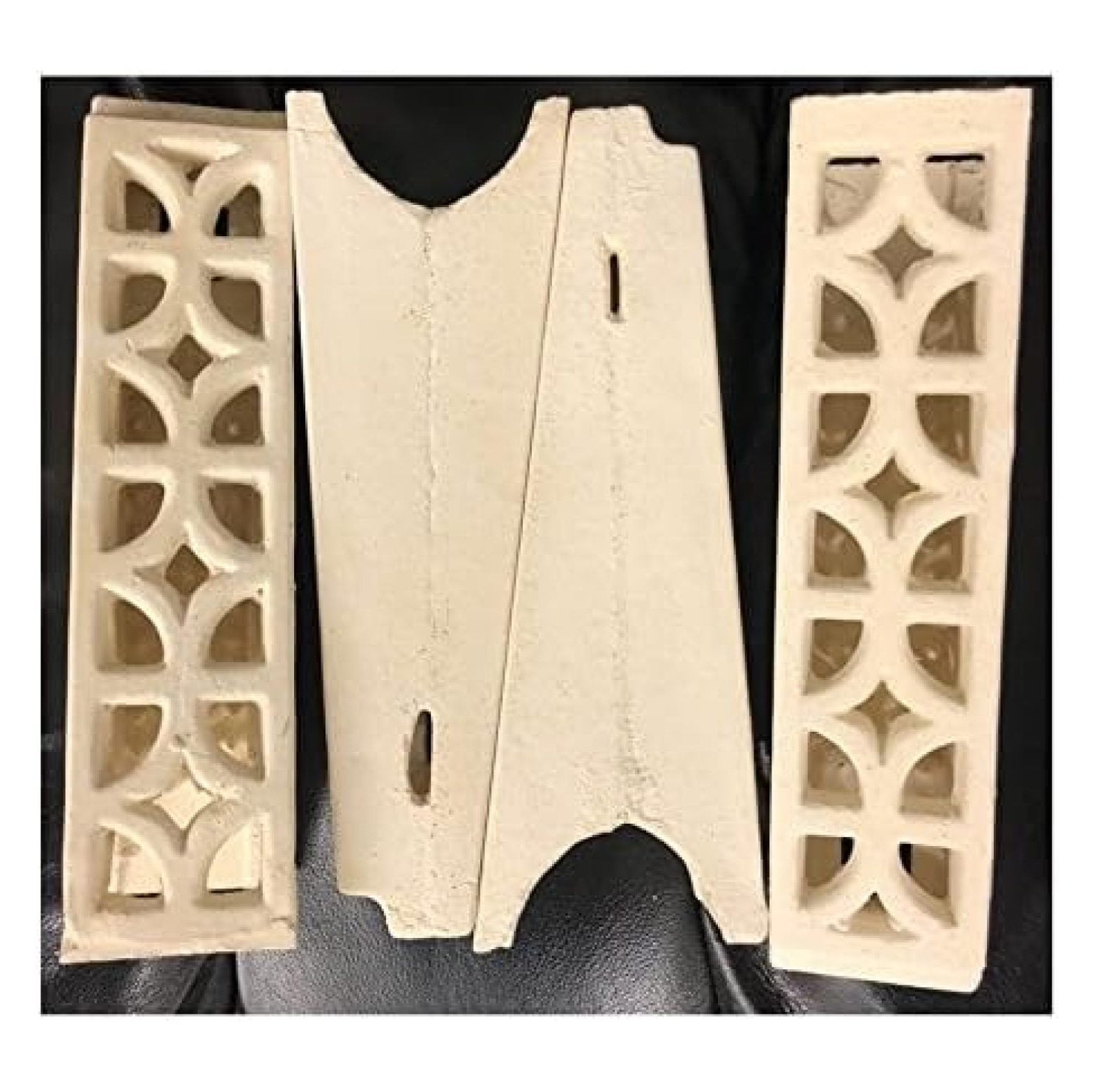 Tacos Al Pastor Trompo Bricks - 4 Pack Mexican Ceramic Rocks 8"H x 2"W ...