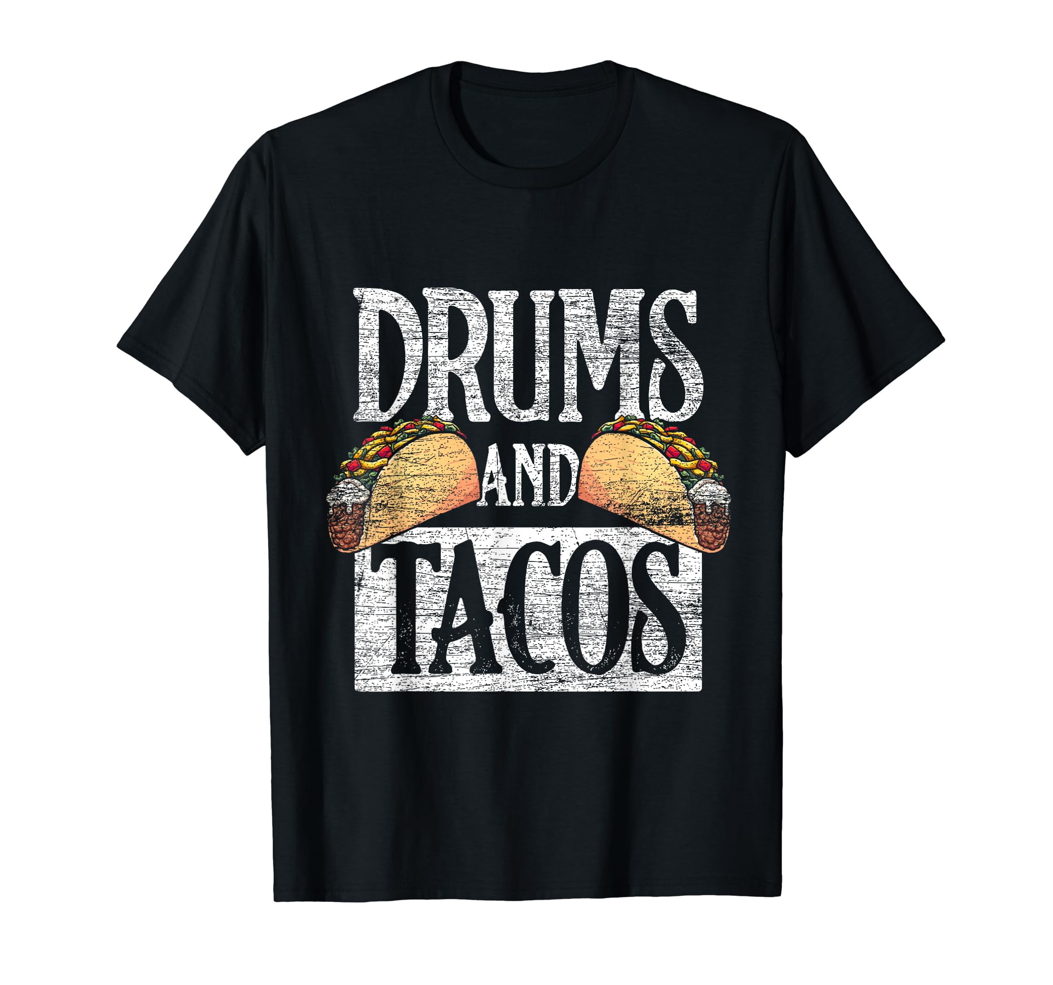 Tacos Cinco De Mayo Music Drummer Drums T-Shirt - Walmart.com