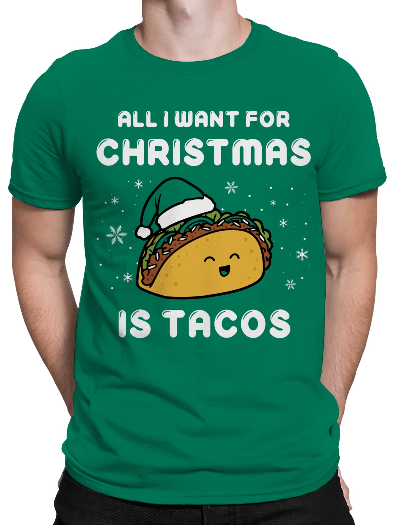 Tacos For Christmas T-Shirt Men - Walmart.com
