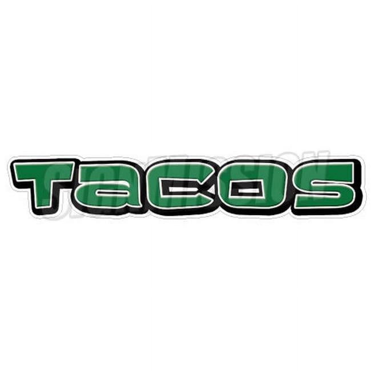 Tacos I Concession Decal Mexican Restaurant Taco Sign - Walmart.com