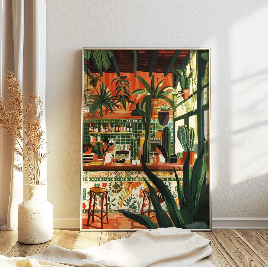 Tacos Poster, Mexican Food Art, Mexican Decor, Kitchen Decor, Kitchen ...