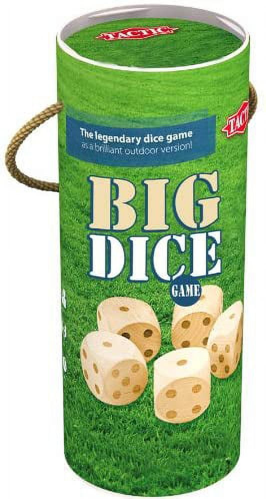 Tactic Games US Big Dice Game Board Game - Walmart.com
