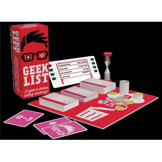 Tactic 56729 Geek List Board Game - Walmart.com
