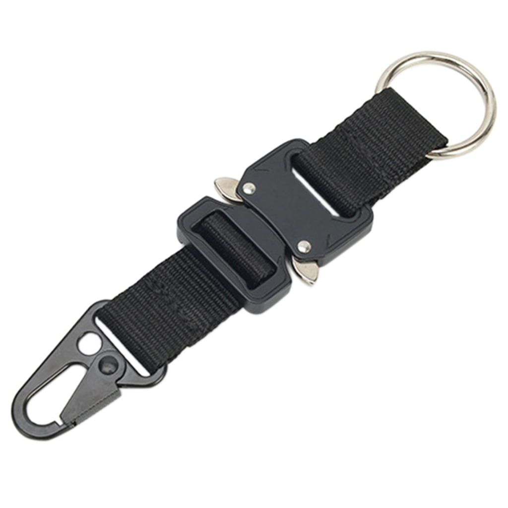 Tactic Molle Keyring Gear Molle Key Keepers Nylon Belt Keychain Clip ...