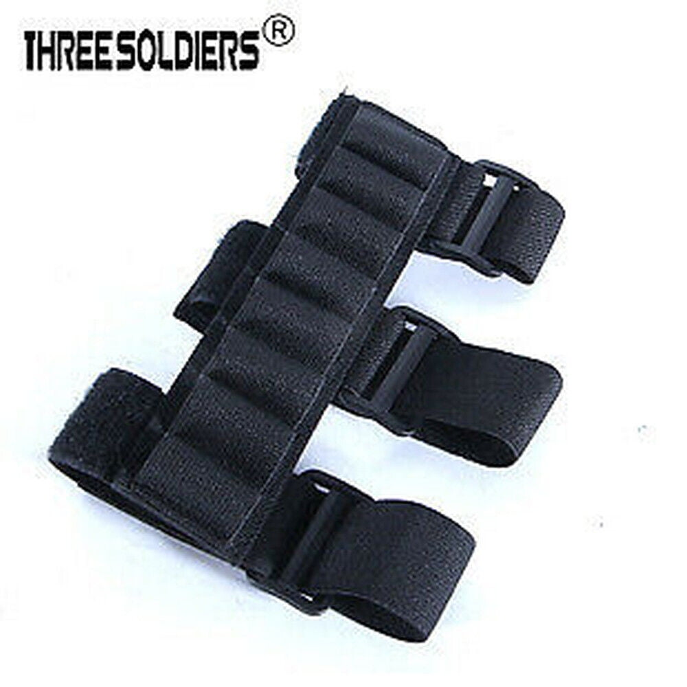 Tactical 8 Holes Shell Holder Arm Rifle Bullet Pouch Ammo Shotgun ...