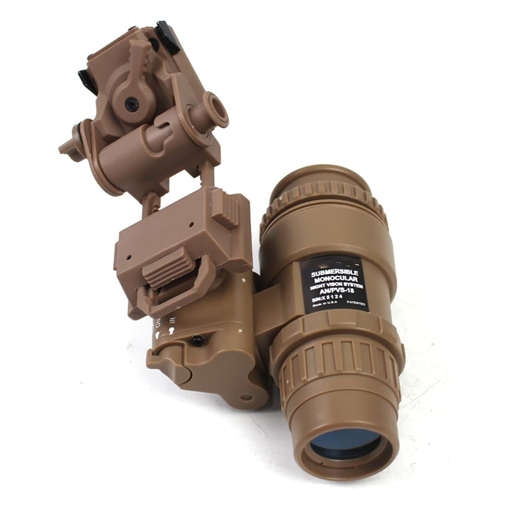 Tactical AN/PVS18 Night Vision Goggles Dummy Model with Night Vision ...