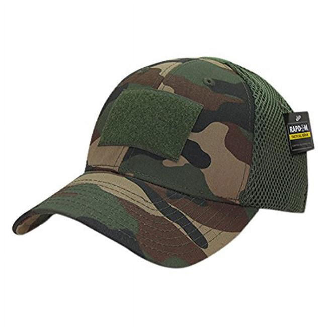 Tactical Air Mesh Flex Cap, Woodland - Small & Medium - Walmart.com