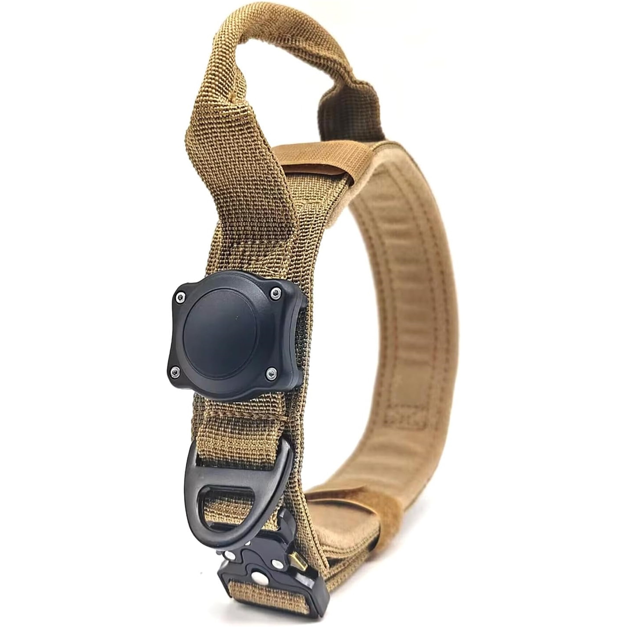 Tactical AirTag Dog Collar Waterproof Air Tag Dog Collar Holder ...