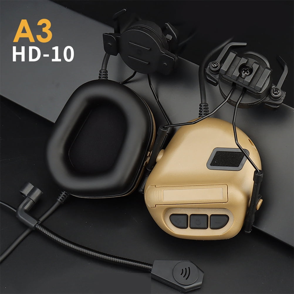 Tactical Airsoft Headsets Hunting Shooting Headset Military Helmet ...