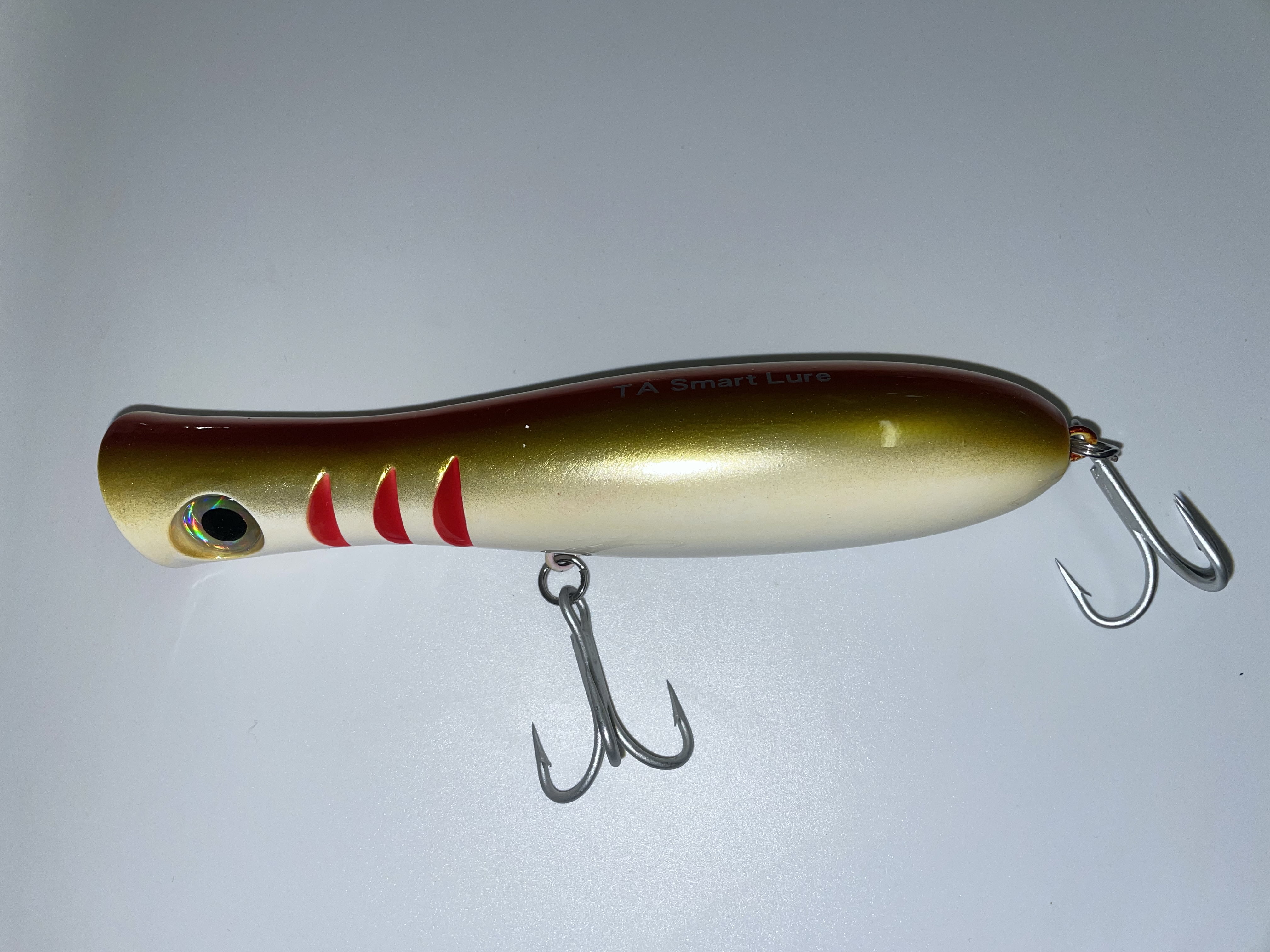 Tactical Anglers BombPopper Smart Lures, 7", 4oz, Gold/Yellow - Walmart.com