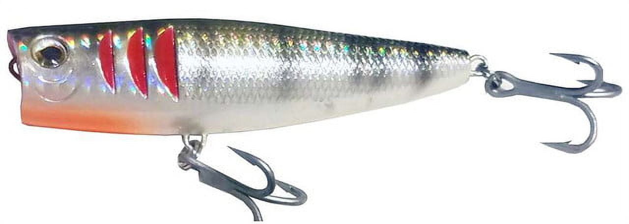Tactical Anglers CrossOver Popper Lures, 4", 7/8oz, Chameleon - Walmart ...